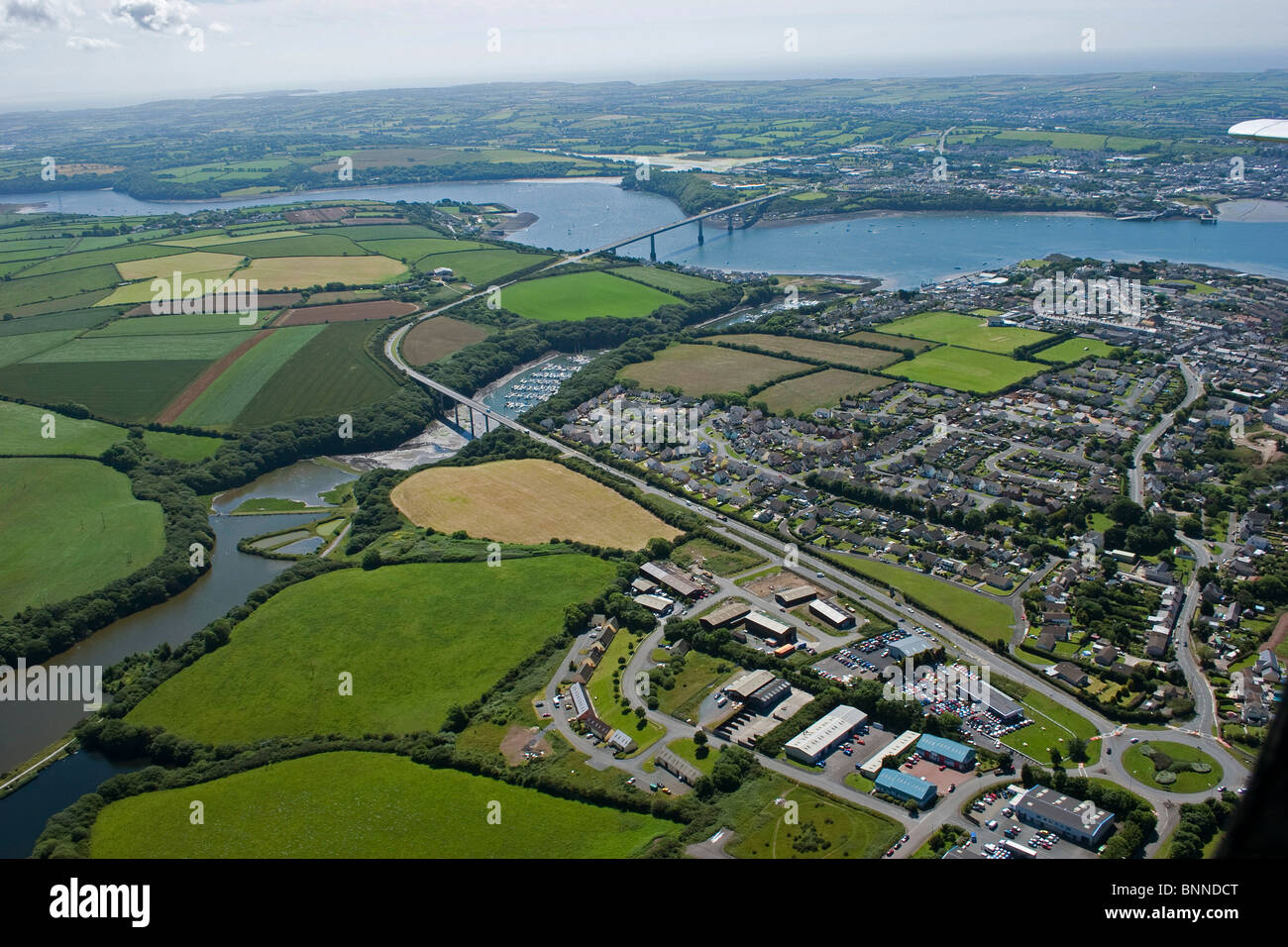 Cleddau bridge view hi-res stock photography and images - Alamy