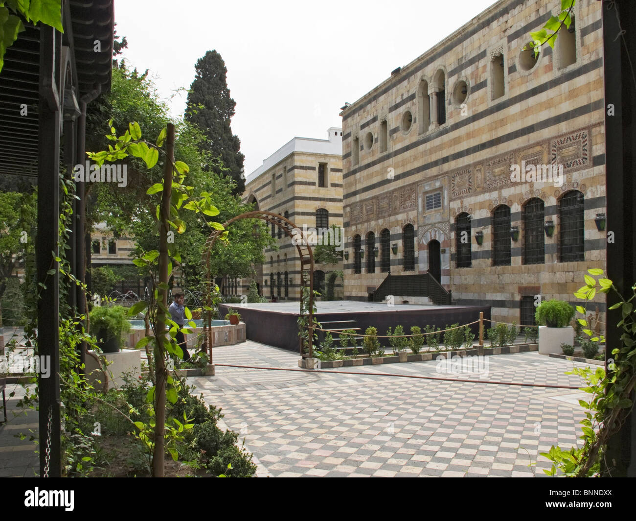 Damascus Syria Al Azem palace Stock Photo - Alamy