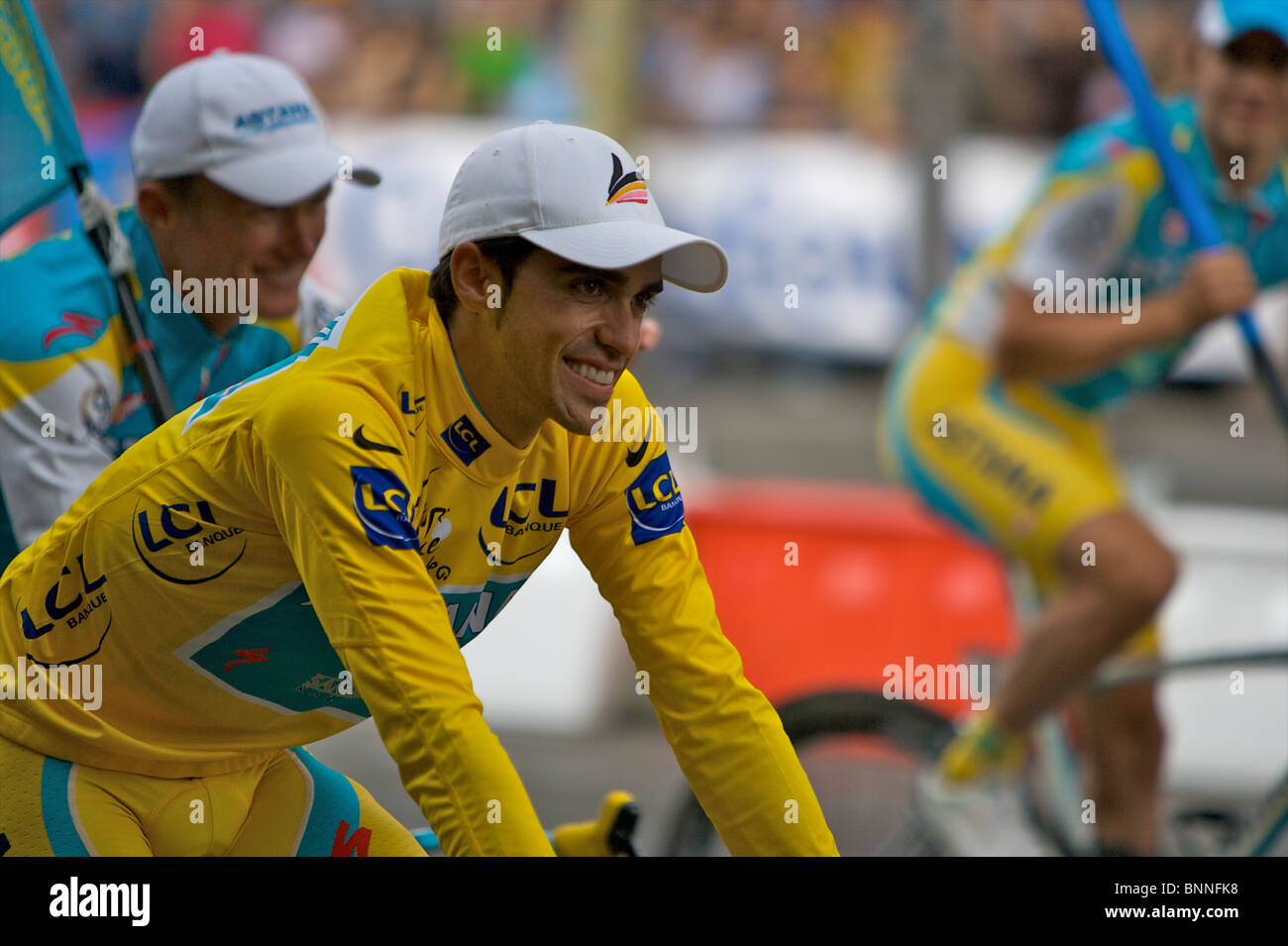 Tour de france winner alberto contador hi-res stock photography and ...