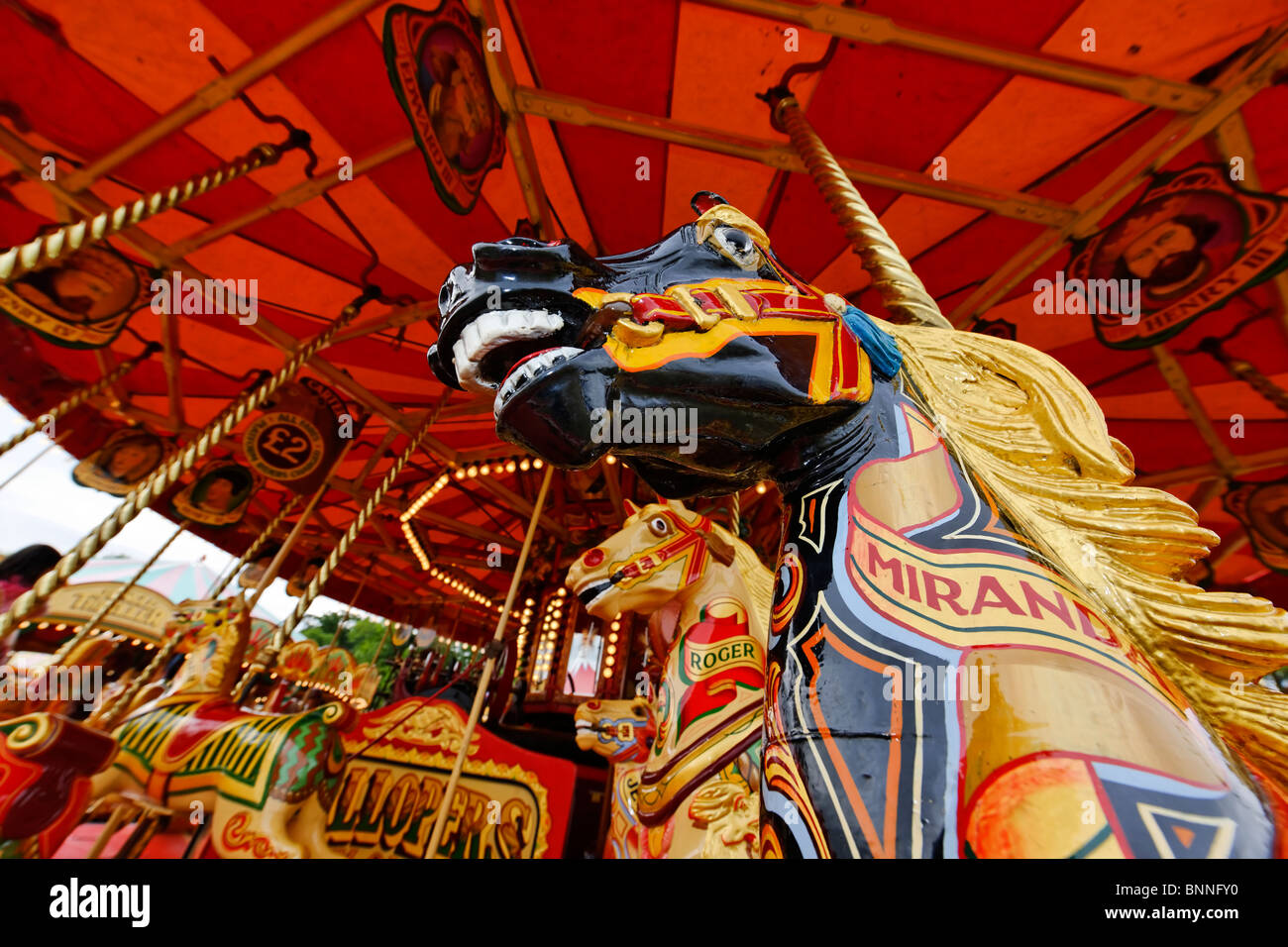 British carousel hi-res stock photography and images - Alamy
