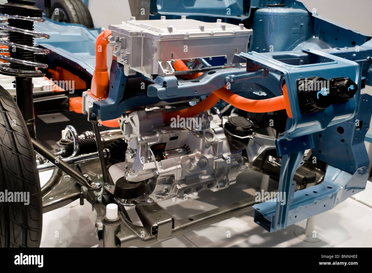 Electric car engine hi-res stock photography and images - Alamy