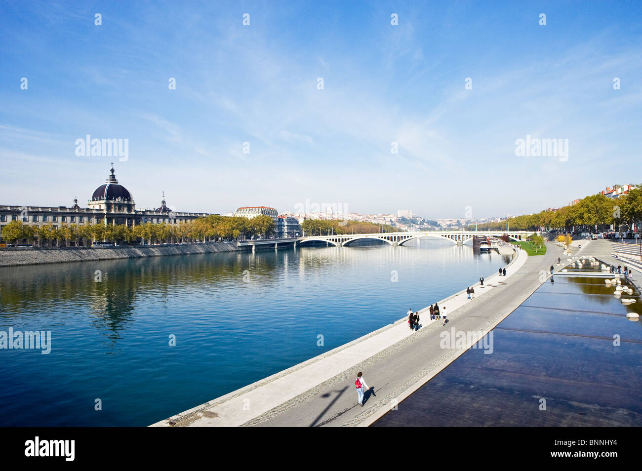 Lyon river park hi-res stock photography and images - Alamy