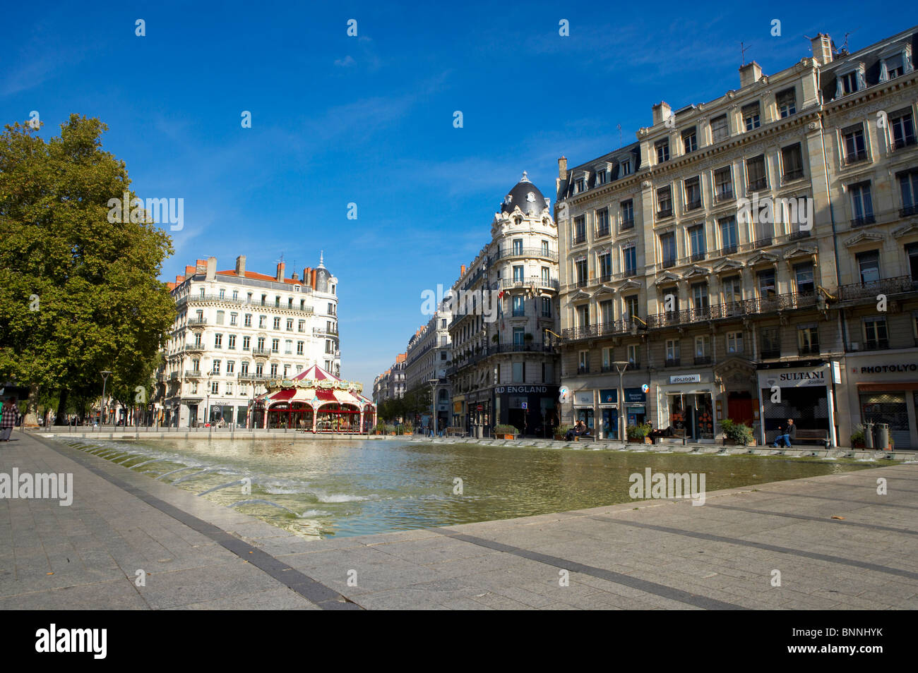 City Centre of Lyon, France Stock Photo - Alamy