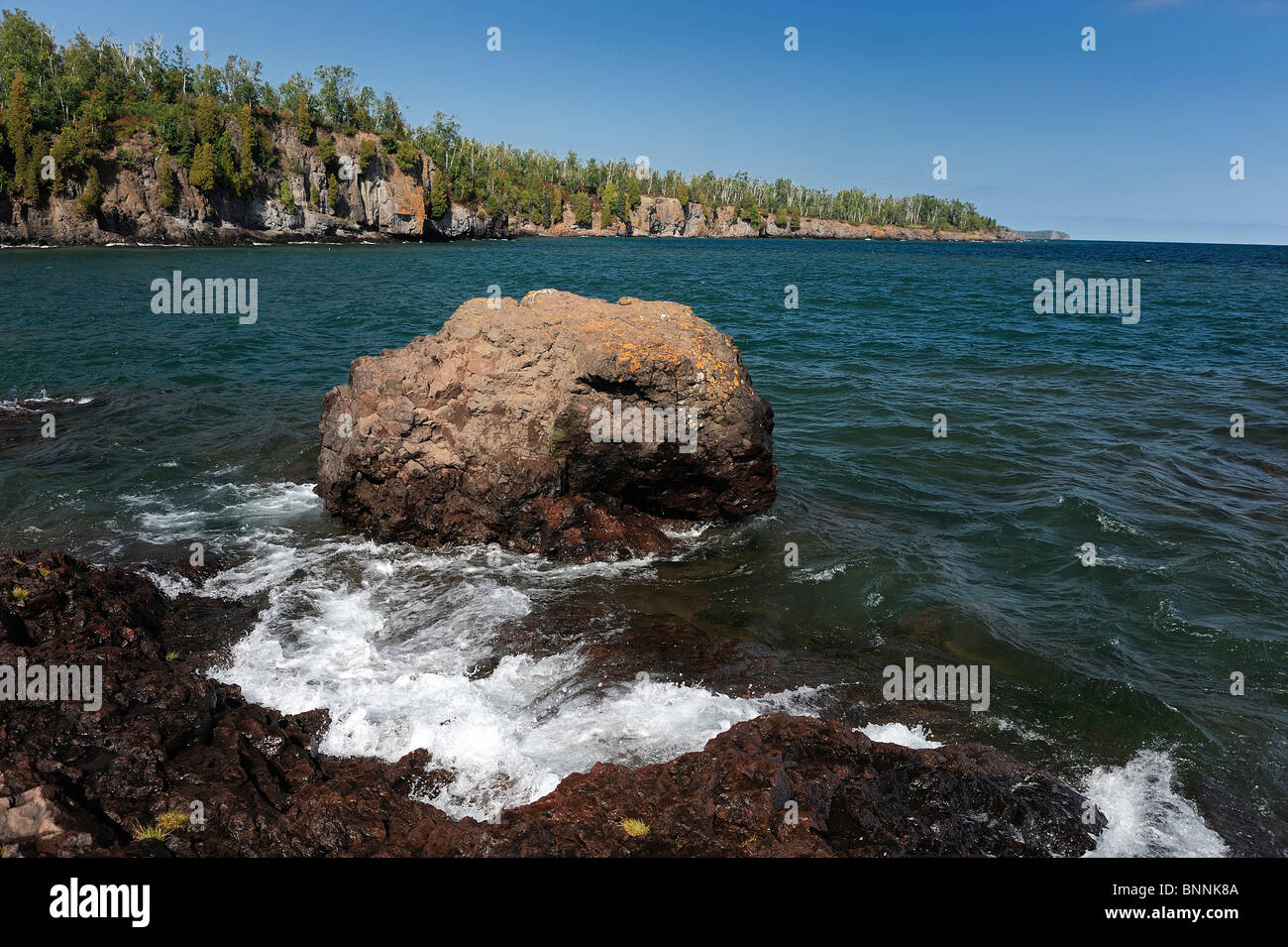 Beach Gooseberry Falls State Park North Shore Minnesota USA America ...