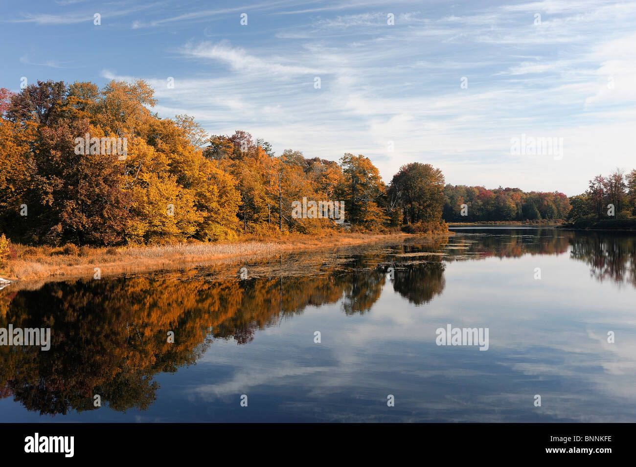 Delaware River Fall colours colors Delaware Water Gap National ...