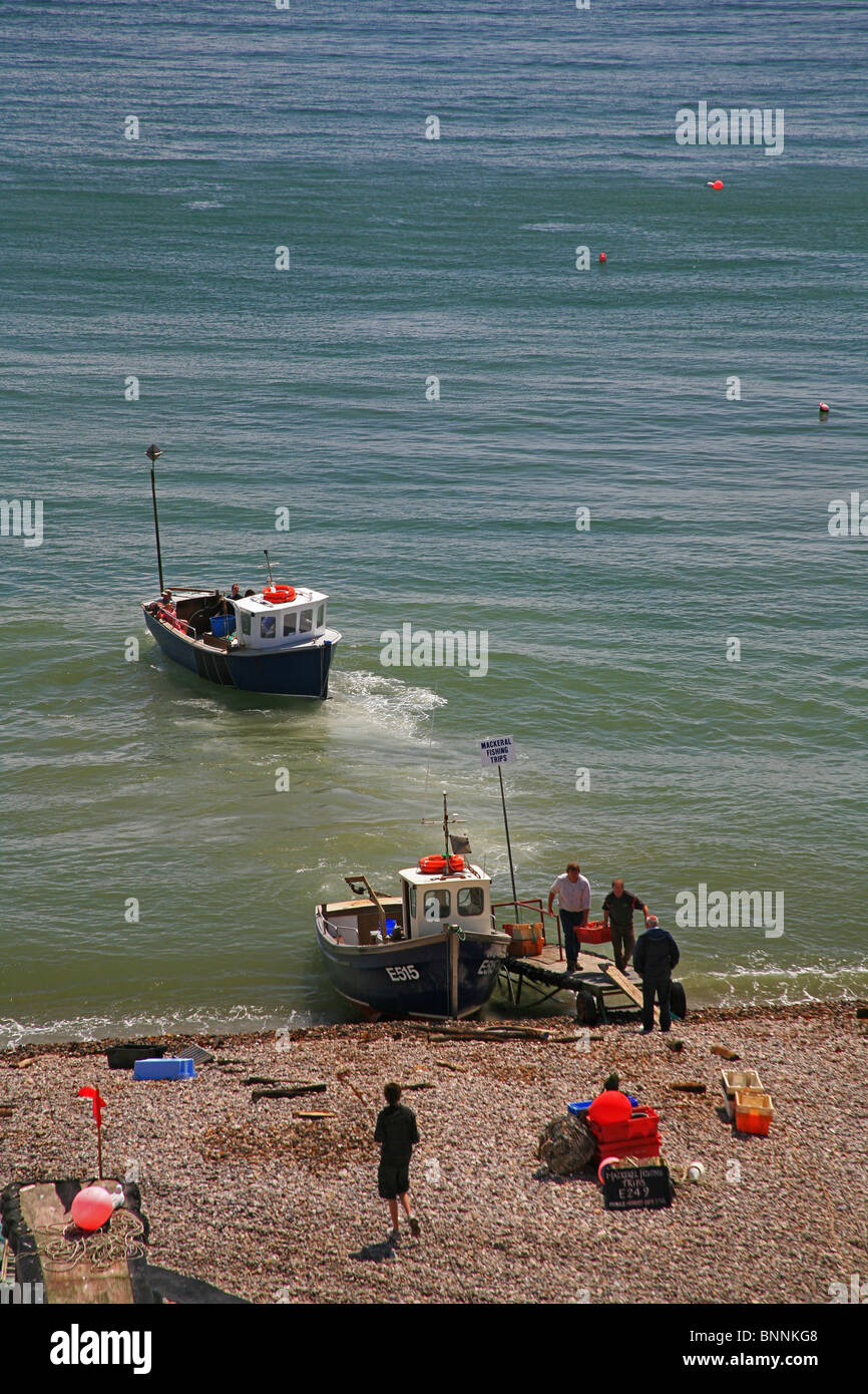 Devon_fishing hi-res stock photography and images - Alamy