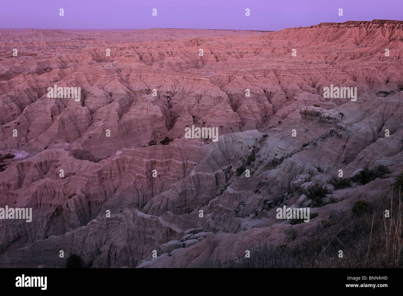 Badlands Pine Ridge Indian Reservation South Dakota USA America United ...