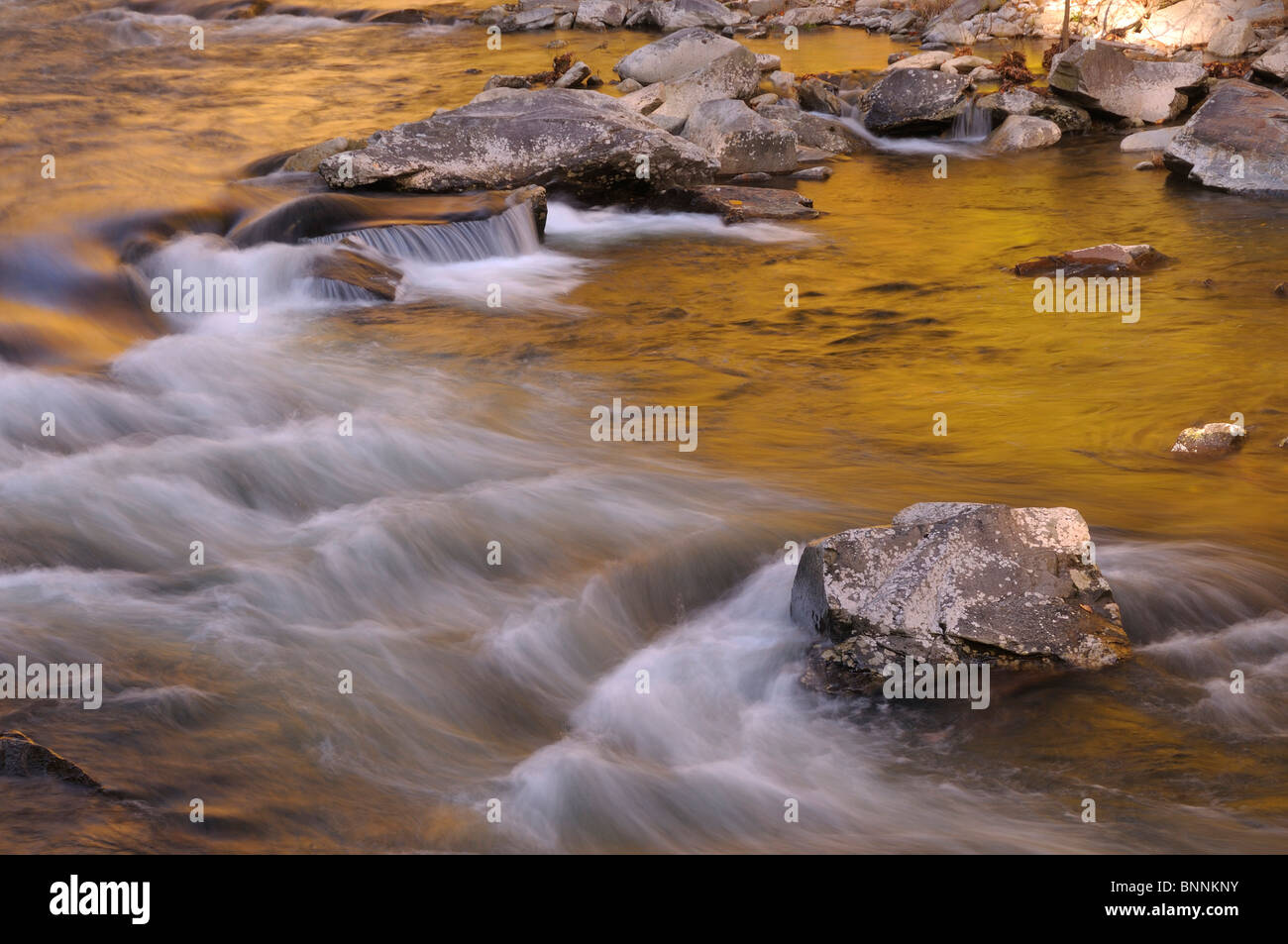 Little River Great Smoky Mountains National Park Tennessee USA America ...