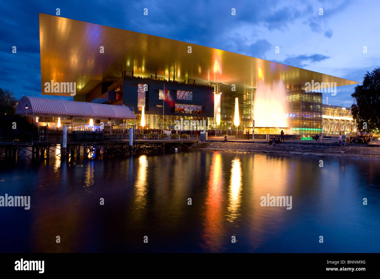 Switzerland swiss Lucerne art center and cultural centre KKL ...