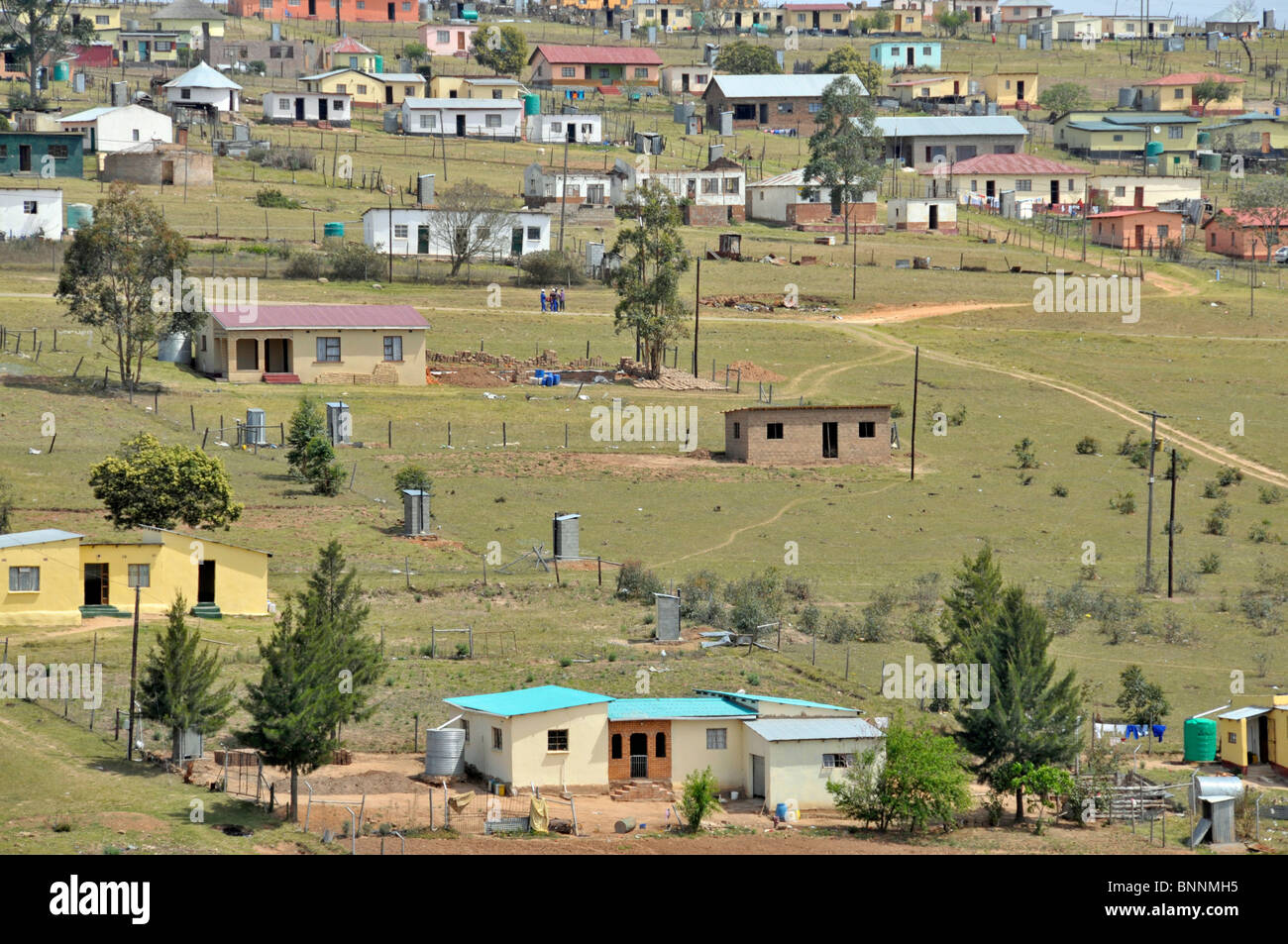 Poverty Africa African outside outdoor village village municipality ...