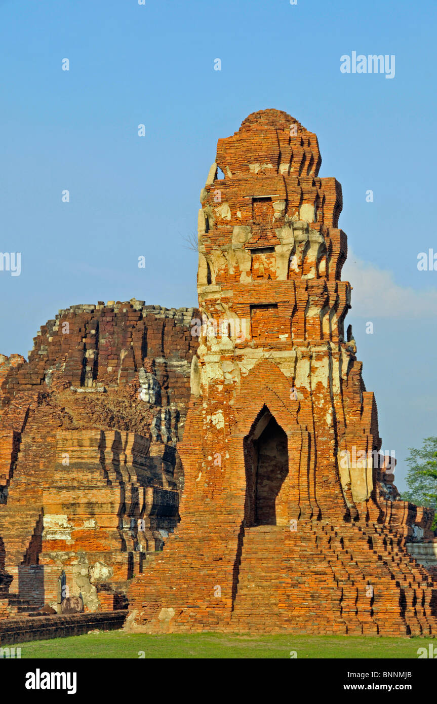 Antiquity architecture Asia outside outdoor Ayutthaya construction ...