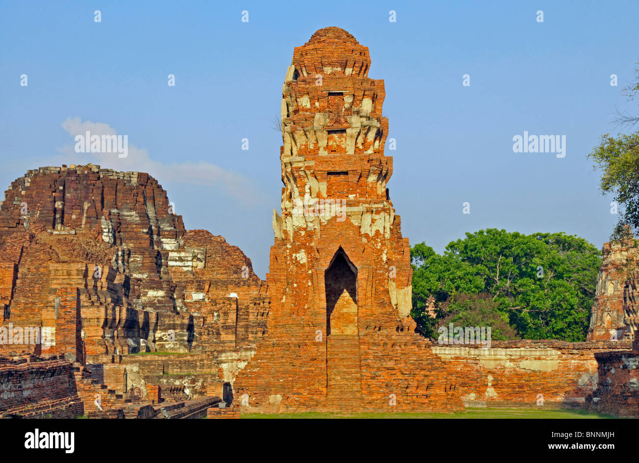 Antiquity architecture Asia outside outdoor Ayutthaya construction ...