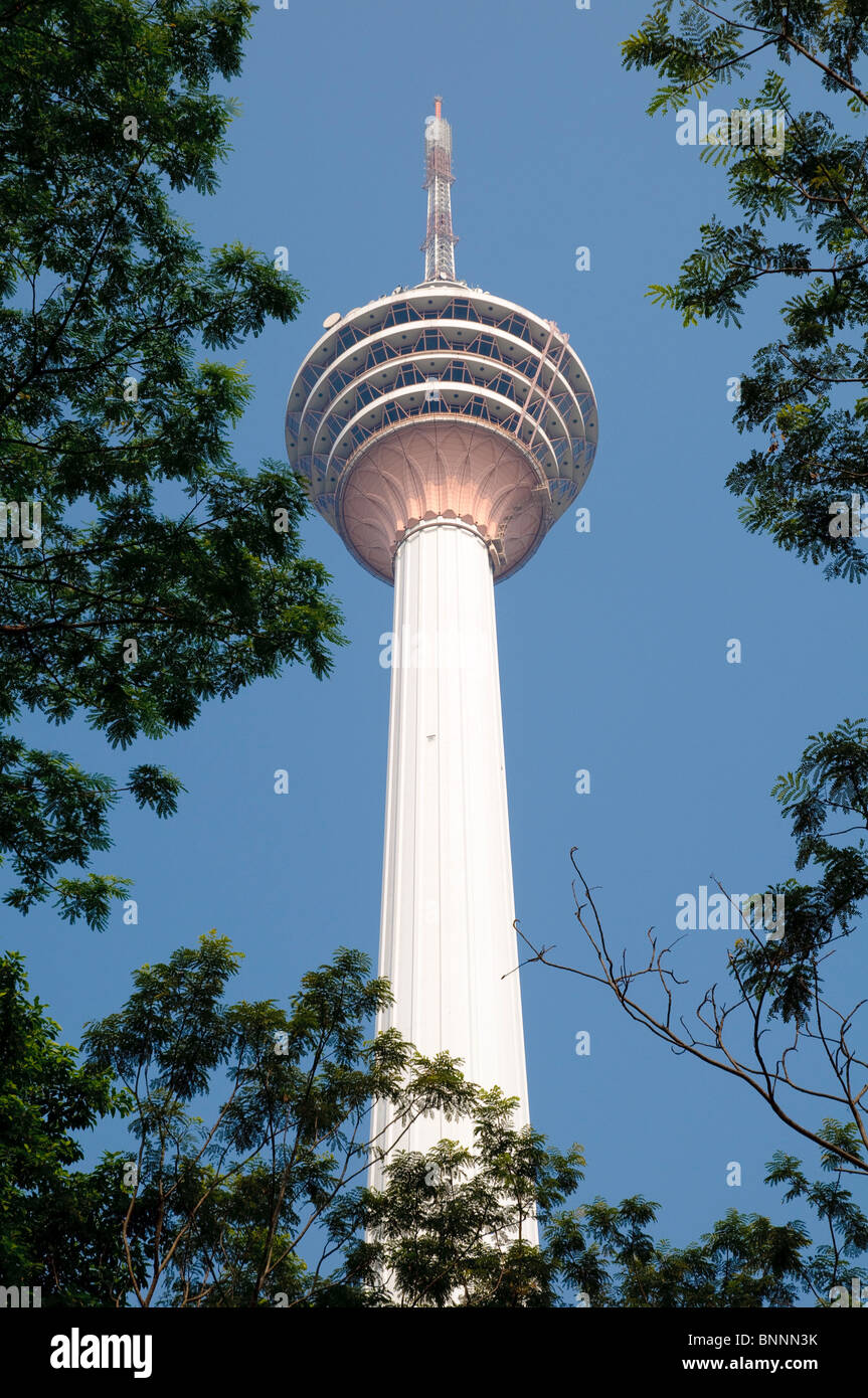 Architecture Asia observation tower outdoor building trees distant ...