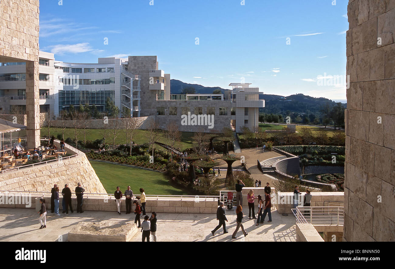 Los Angeles USA America Getty museum Richard Meier moulder architecture ...