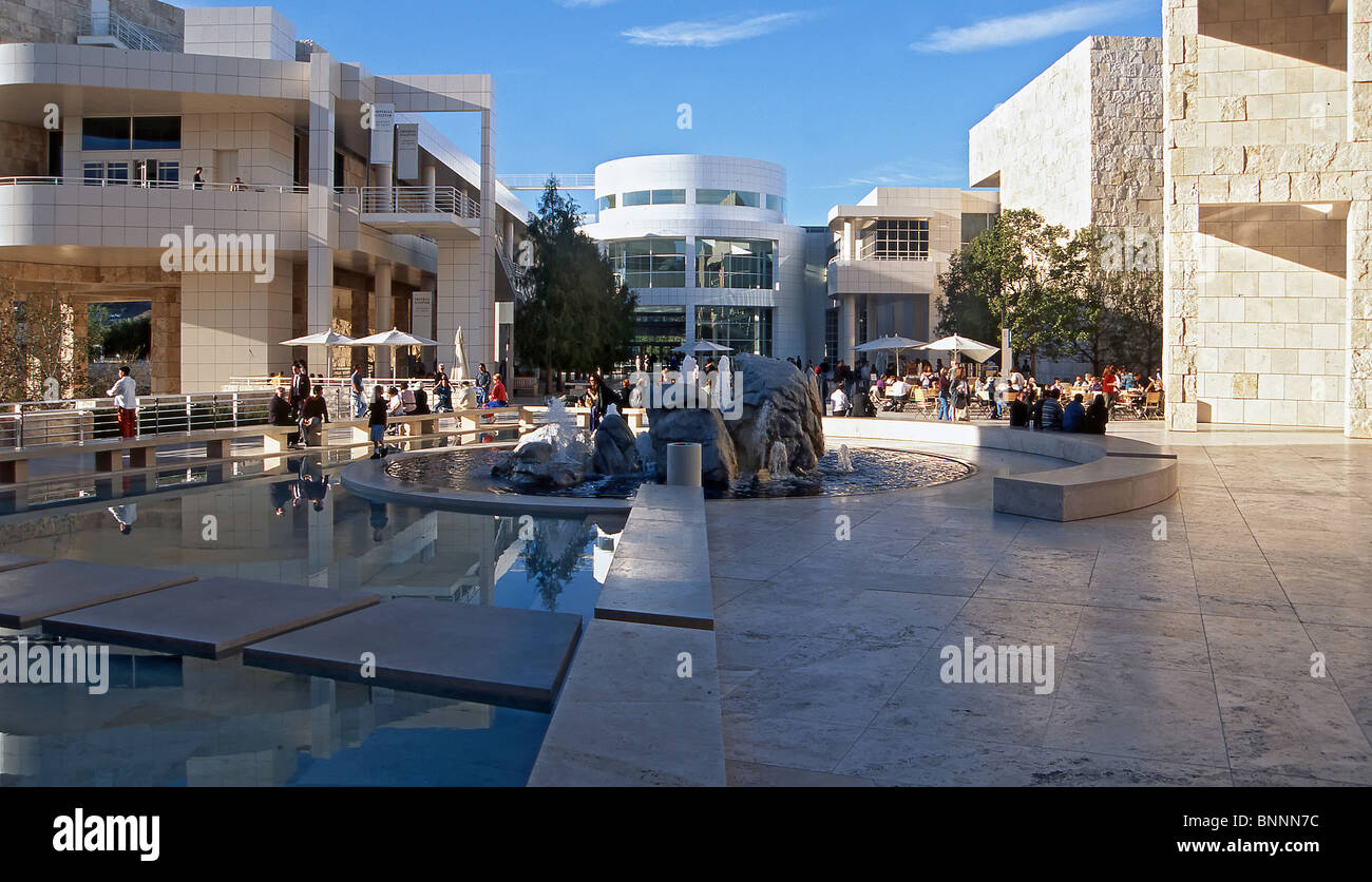 Los Angeles USA America Getty museum Richard Meier moulder architecture ...