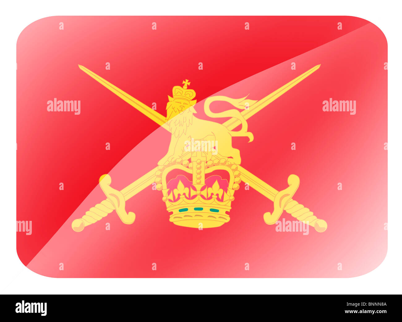 British Army flag Stock Photo - Alamy