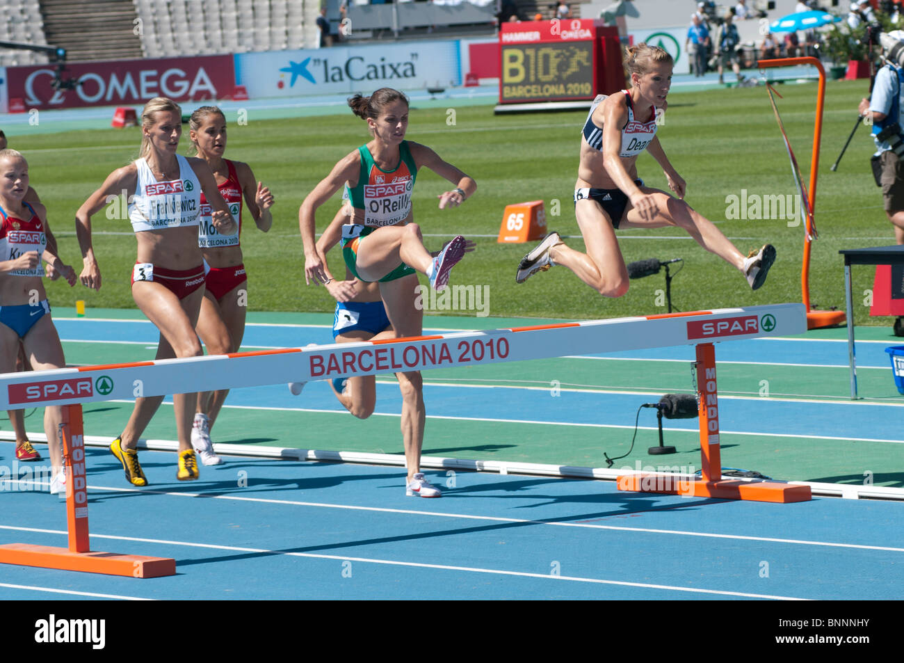 2010 women 3000m steeplechase hi-res stock photography and images - Alamy