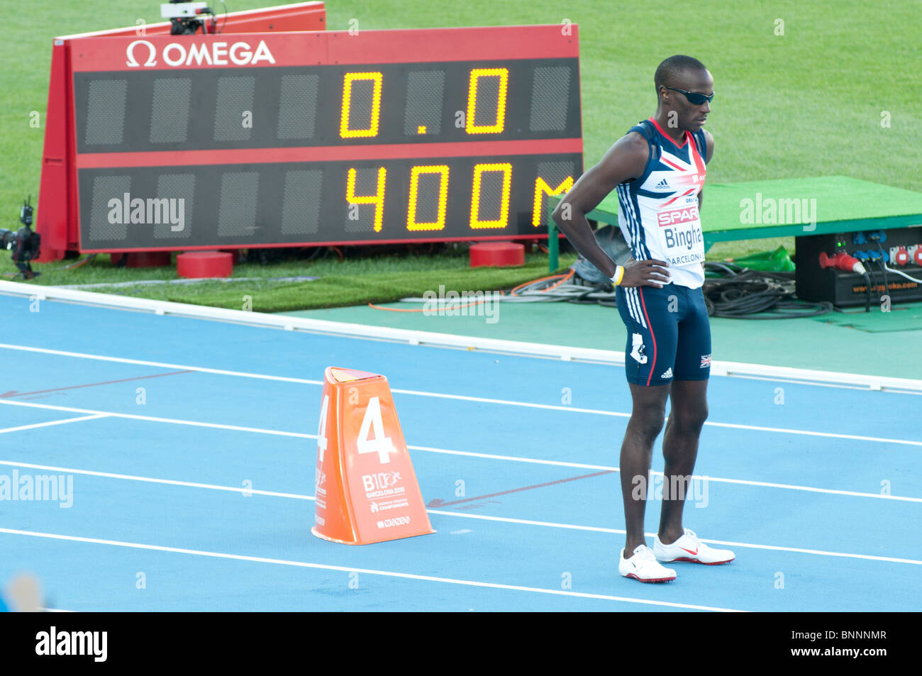 July 28th at the 2010 Barcelona European Athletics Championships (400m ...
