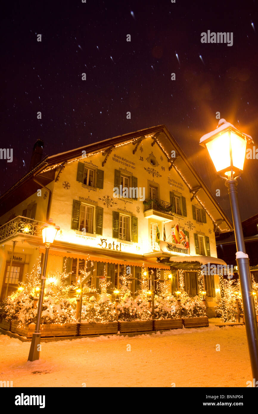 Gstaad hotel hi-res stock photography and images - Alamy