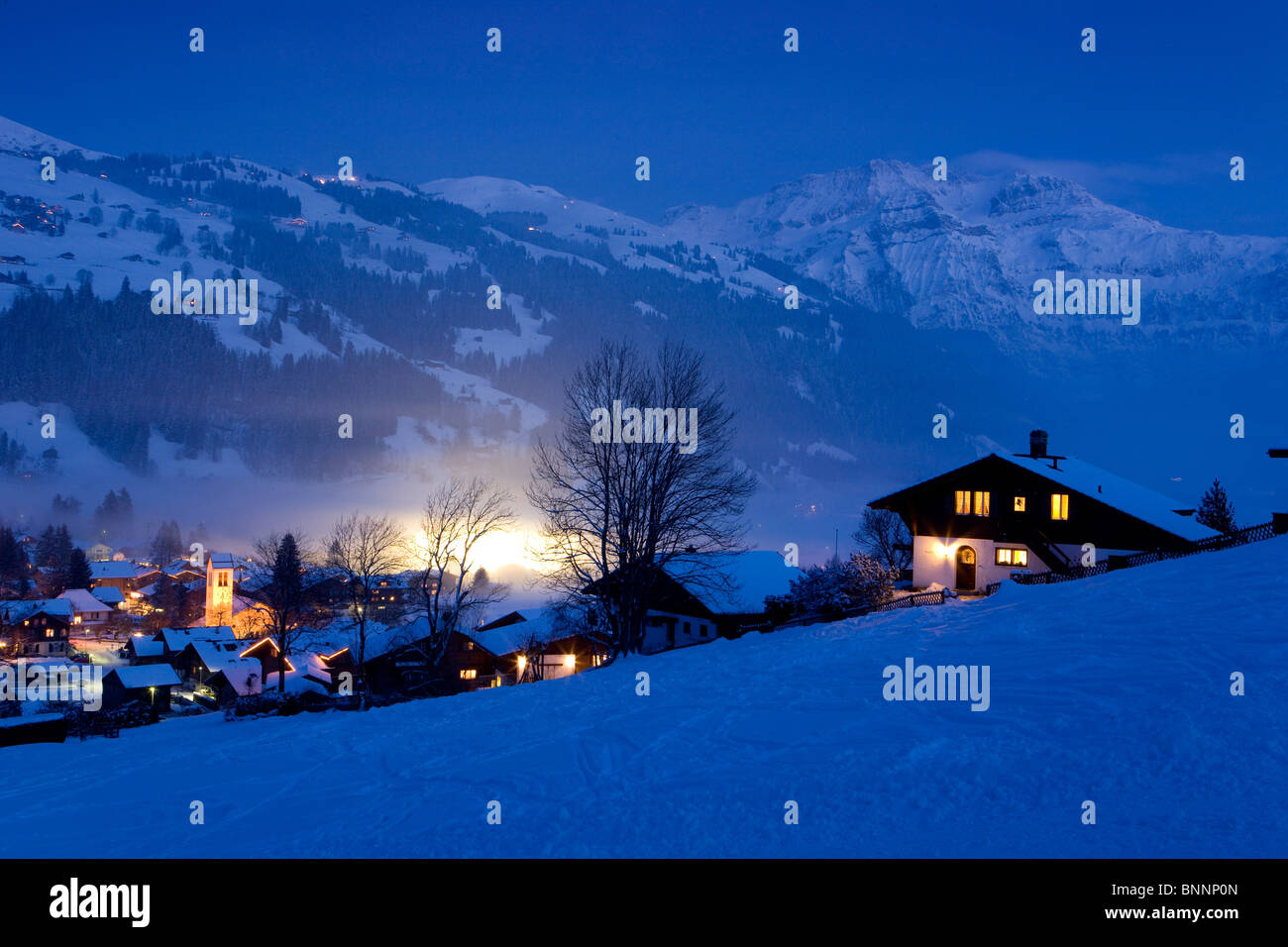 Switzerland simmental valley High Resolution Stock Photography and ...