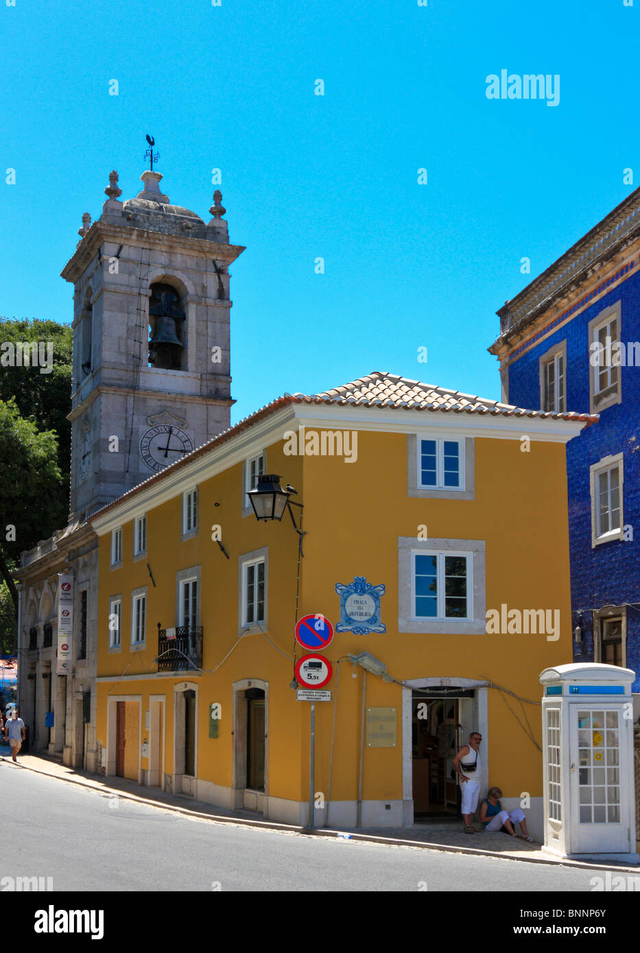The church of Sintra, Portugal Stock Photo - Alamy