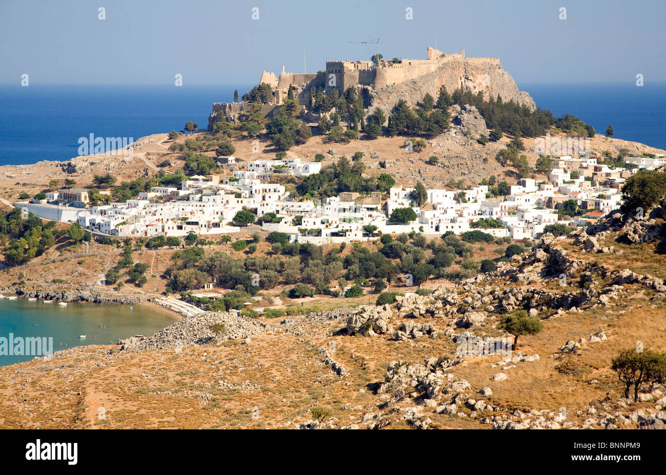 Lindos, Rhodes, Greece Stock Photo - Alamy