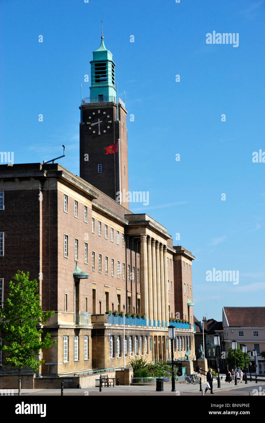 Norwich City Hall, Norfolk, England Stock Photo - Alamy