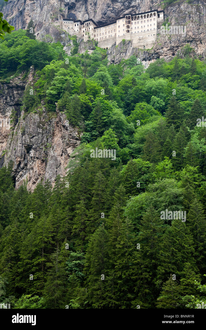 Greek Orthodox Sumela Monastery near Trabzon Turkey Stock Photo - Alamy