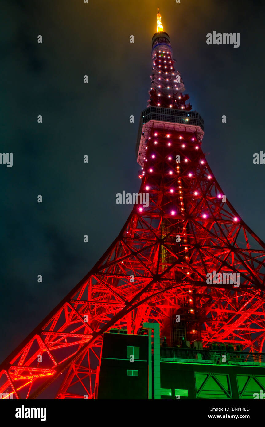The TV tower in Tokyo Japan Stock Photo - Alamy