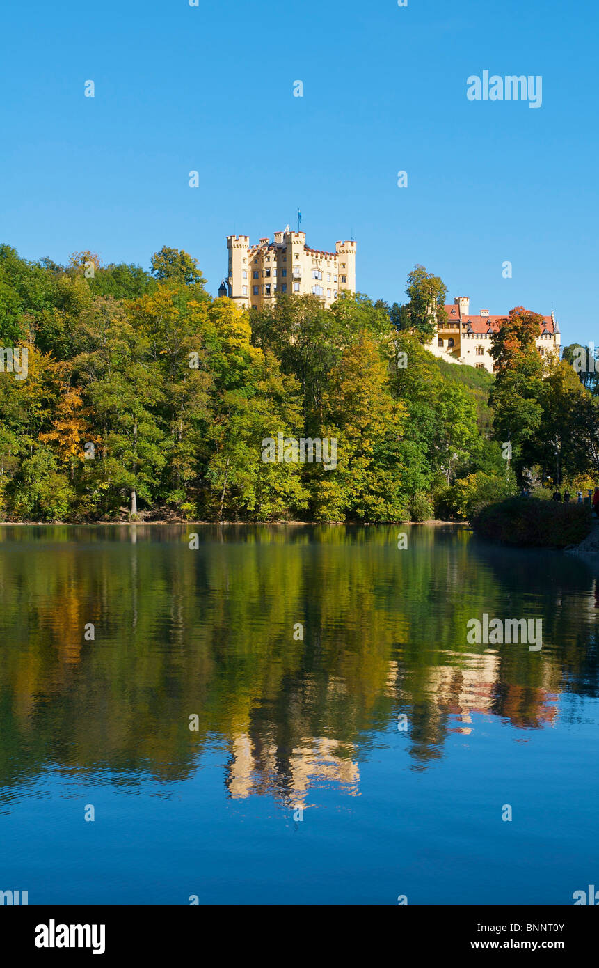 Allgaeu Allgäu Germany Hohenschwangau Alp alpine lake Füssen Bavarians ...