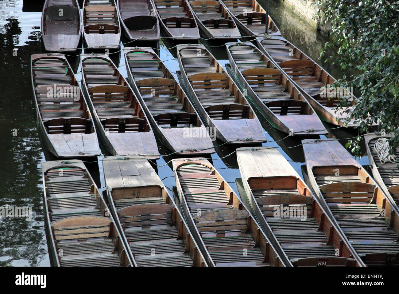 Oxford river cherwell punt hi-res stock photography and images - Alamy