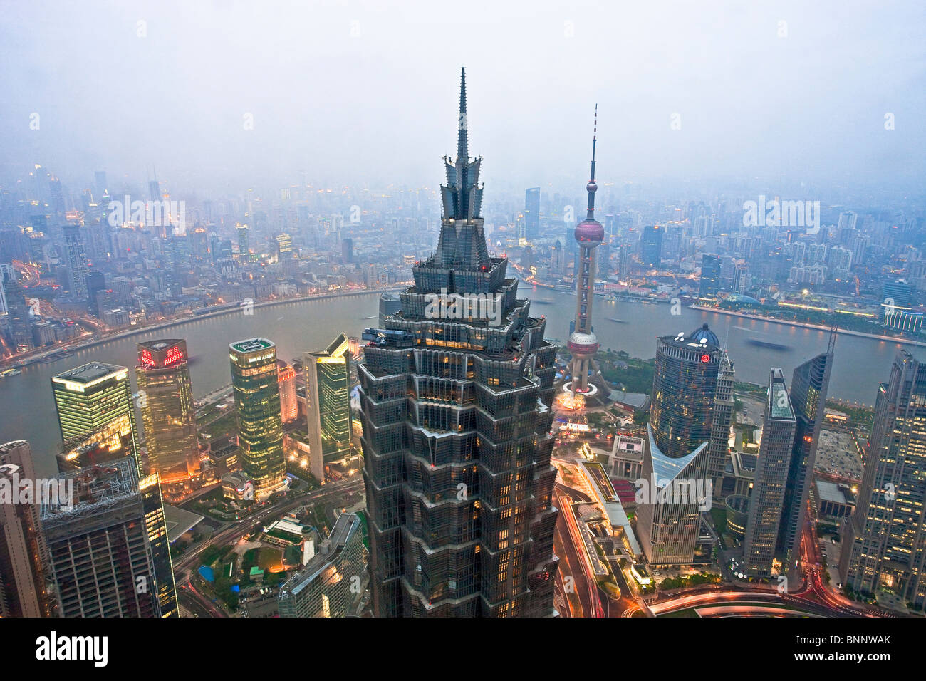 China Shanghai Jin Mao Building building construction block of flats ...