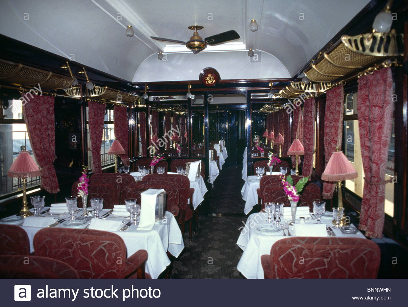 Orient Express Dining Car Stock Photos & Orient Express Dining Car ...