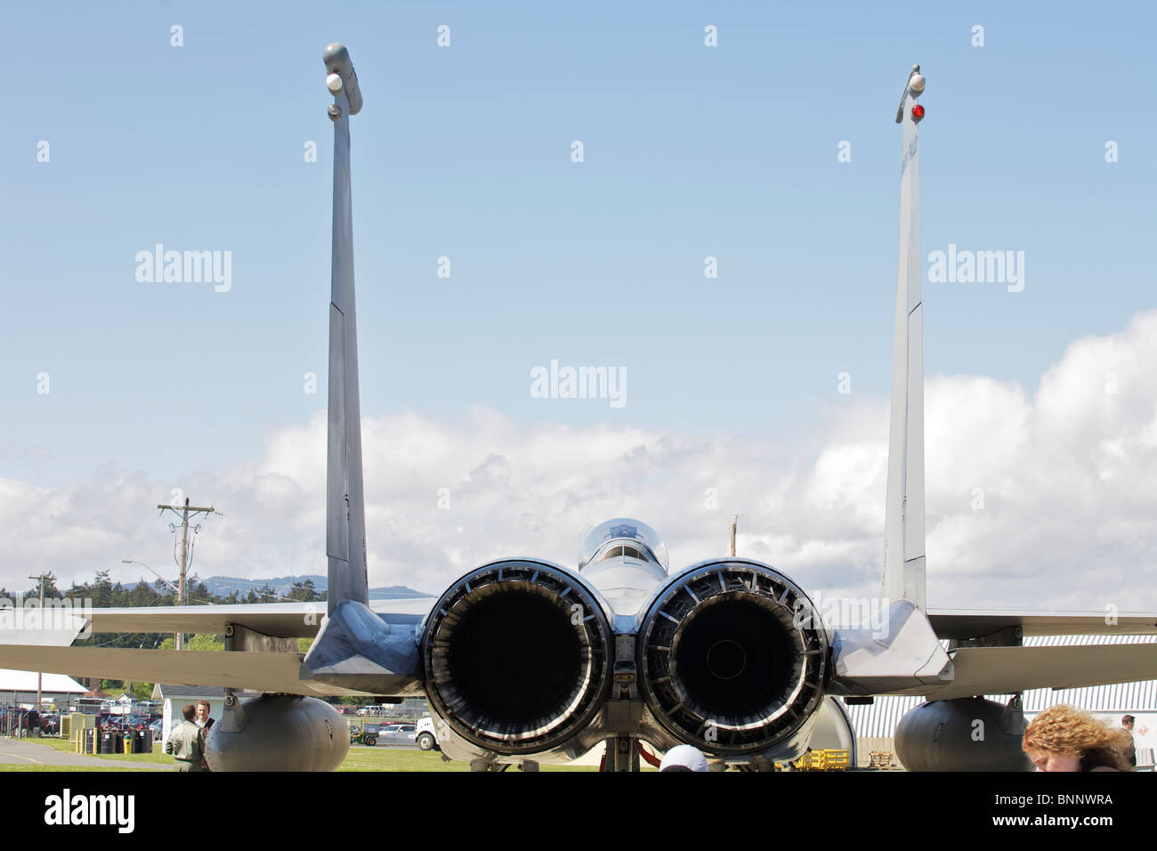 Plane from behind hi-res stock photography and images - Alamy