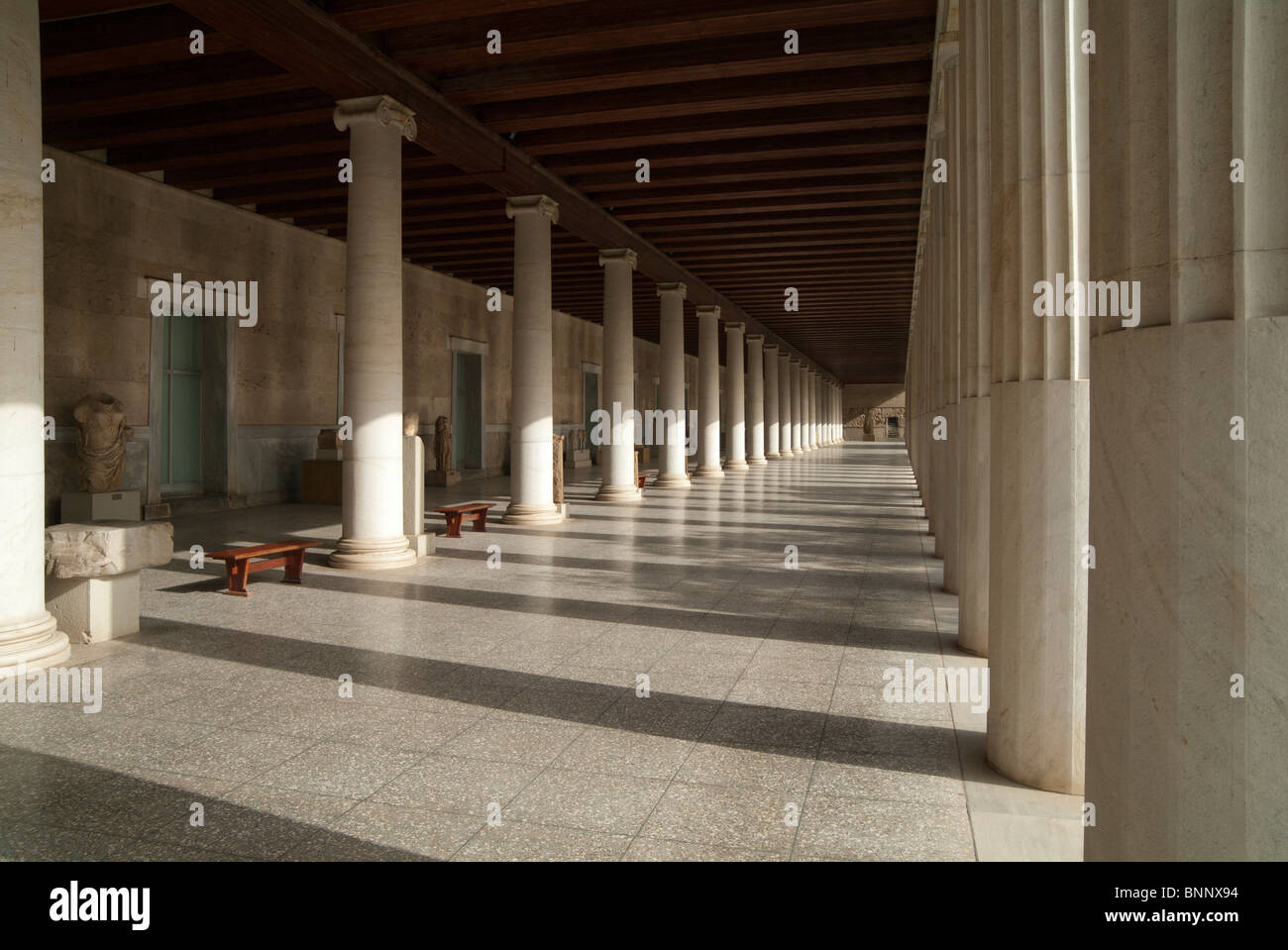 Stoa of attalos and agora museum hi-res stock photography and images ...