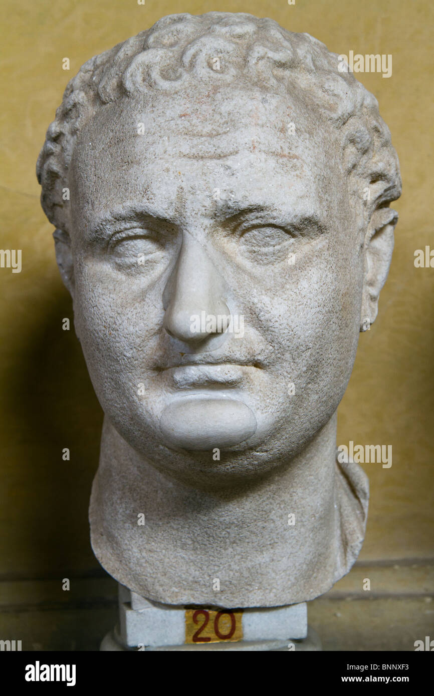 Portrait of the Emperor Titus. See description for more information ...