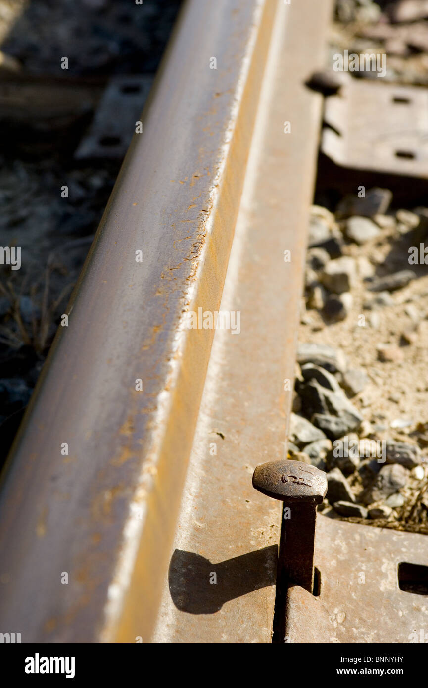 Macro rail track hi-res stock photography and images - Alamy