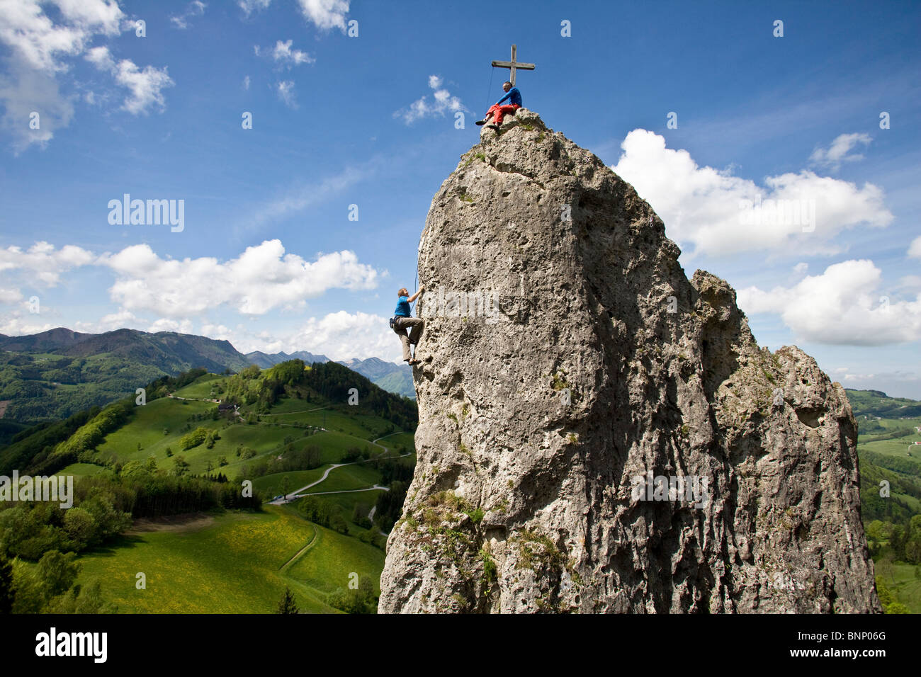 Man men riding a bike bicycle bicycle bike biking rope protect summit ...