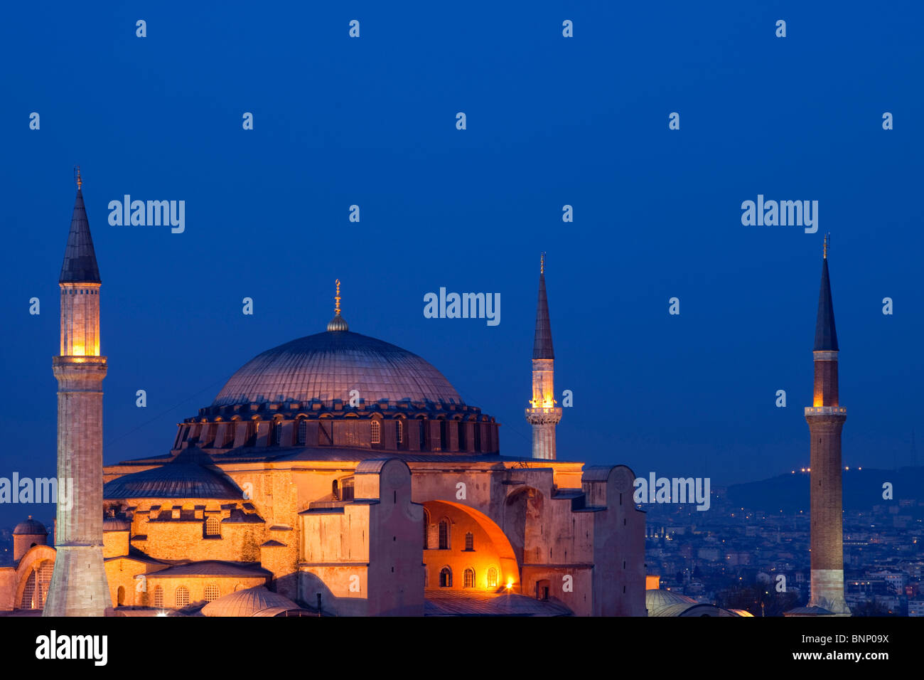 Turkey Istanbul Hagia Sophia Aya Sofya Mosque Mosques Minarets Museum ...