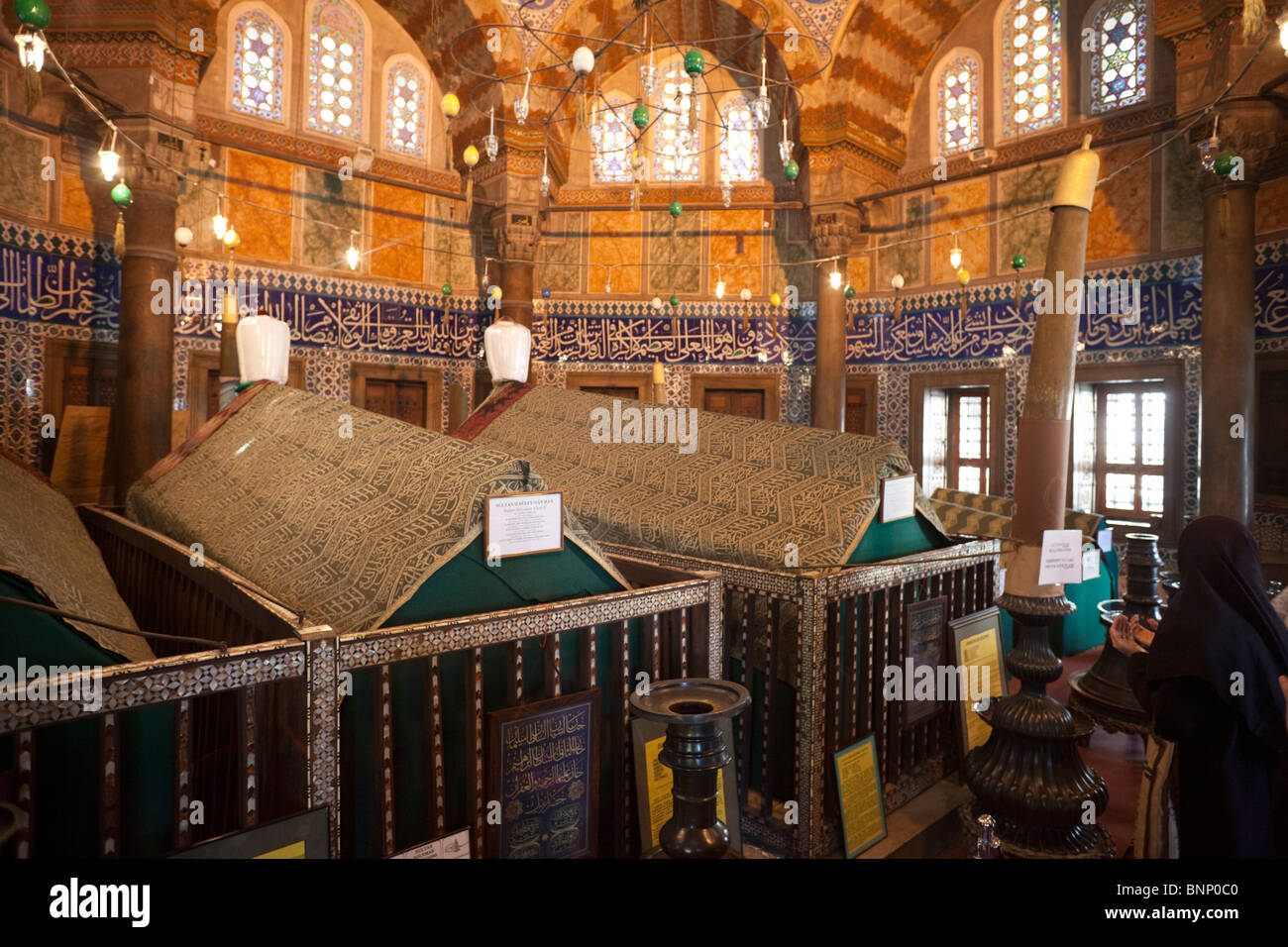 Turkey Istanbul Suleymaniye Mosque Suleyman Solyman Mosque Mosques Tomb ...