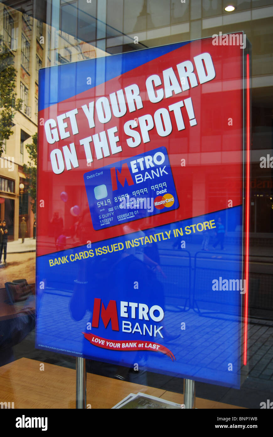Metro Bank London Opening celebrations Stock Photo - Alamy