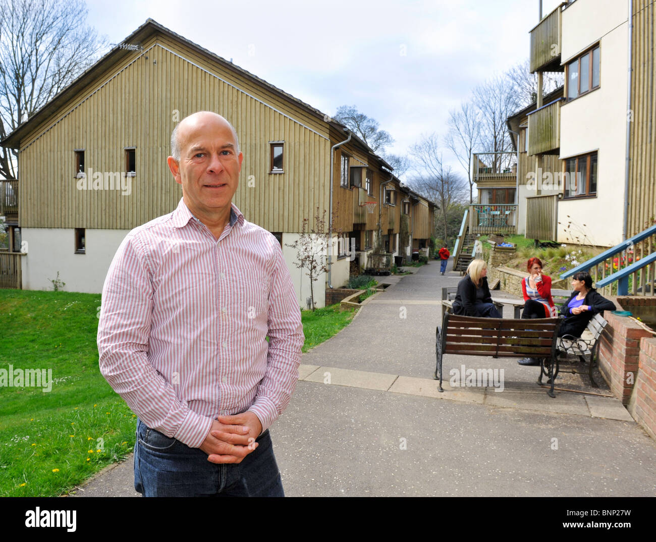 David Michael fonder of Springhill Eco-Housing, cohousing, social ...
