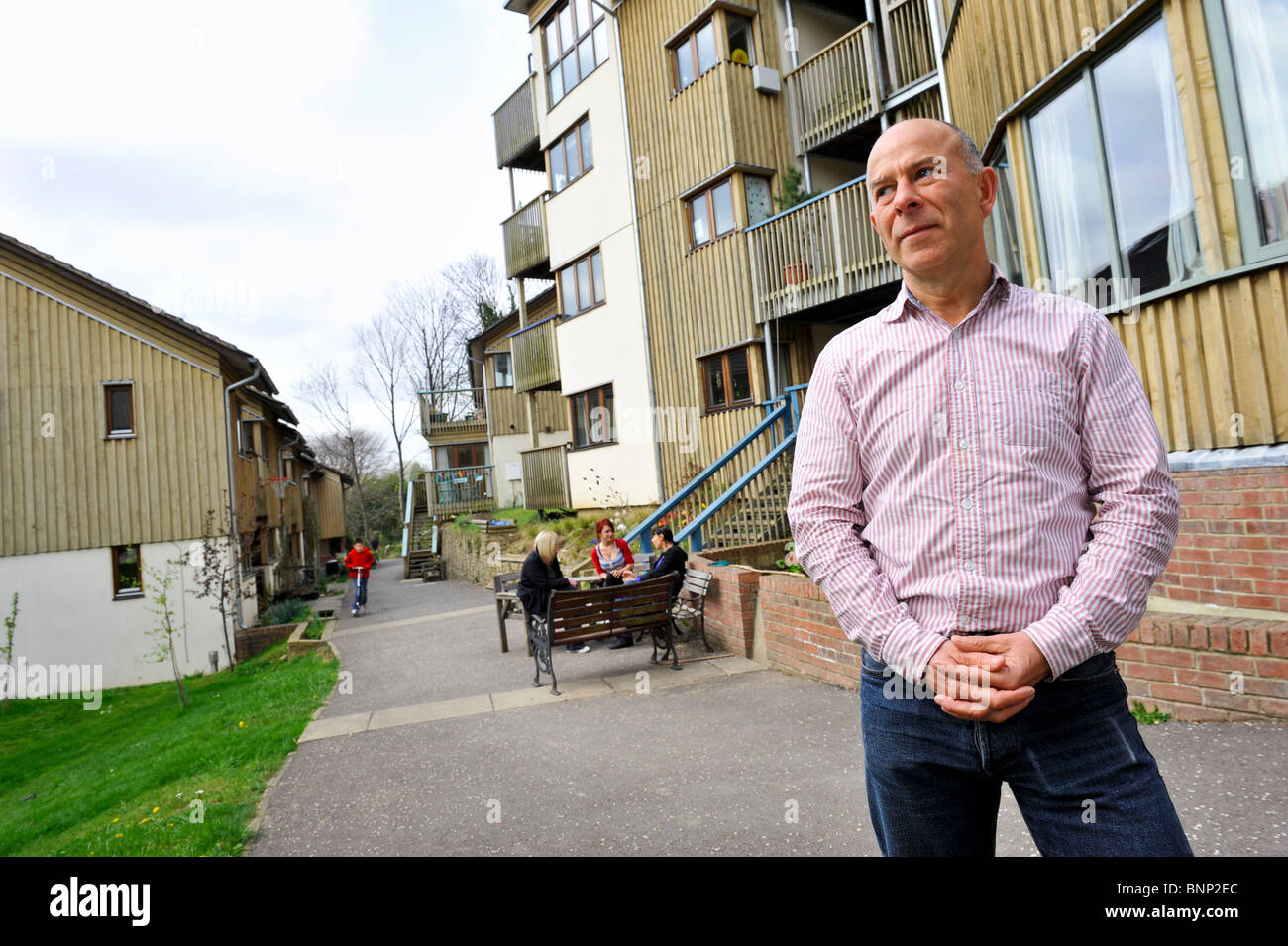 David Michael fonder of Springhill Eco-Housing, cohousing, social ...