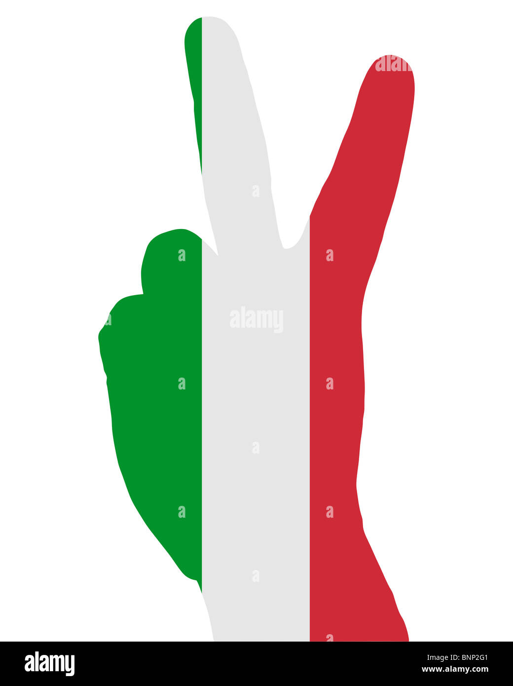 Italian finger signals Stock Photo - Alamy