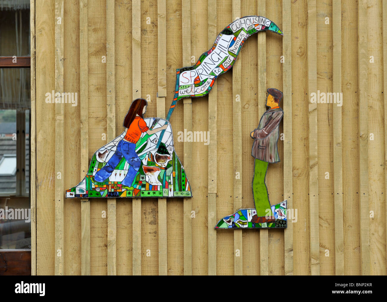 Modern housing england street community hi-res stock photography and ...