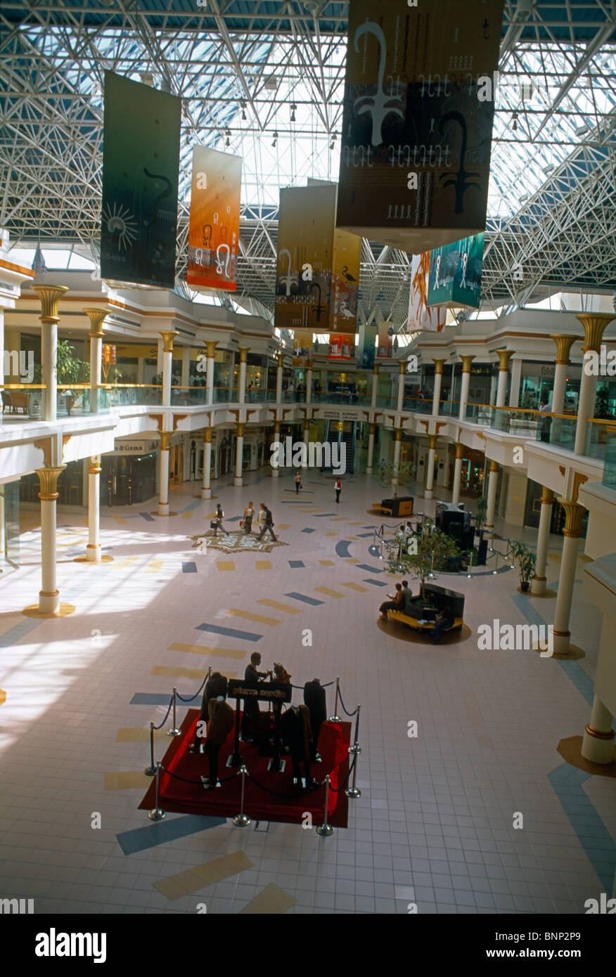 Dubai UAE Interior Of Wafi Shopping Centre Stock Photo - Alamy