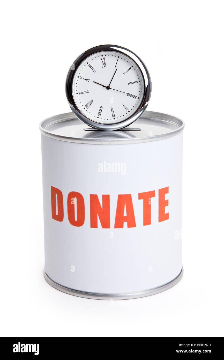 Time_clock Cut Out Stock Images & Pictures - Alamy