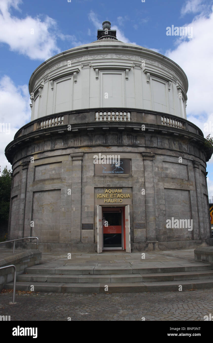 exterior of The Fergusson Gallery Perth Scotland July 2010 Stock Photo ...