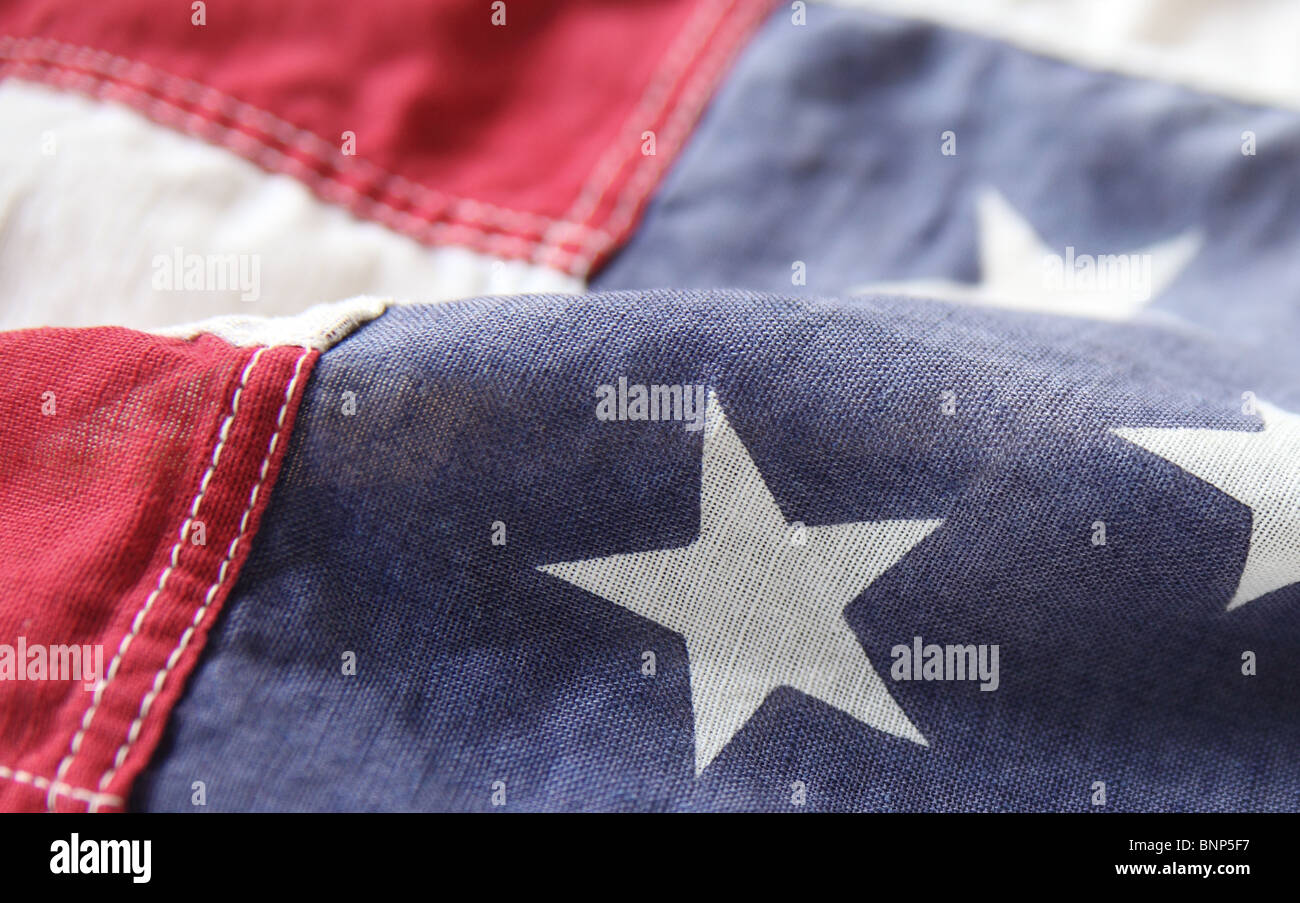 American flag detail red white hi-res stock photography and images - Alamy