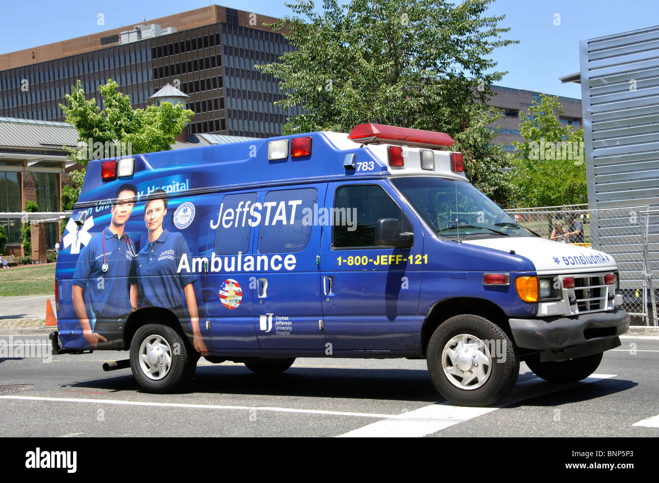 Ambulance, Philadelphia, USA Stock Photo - Alamy